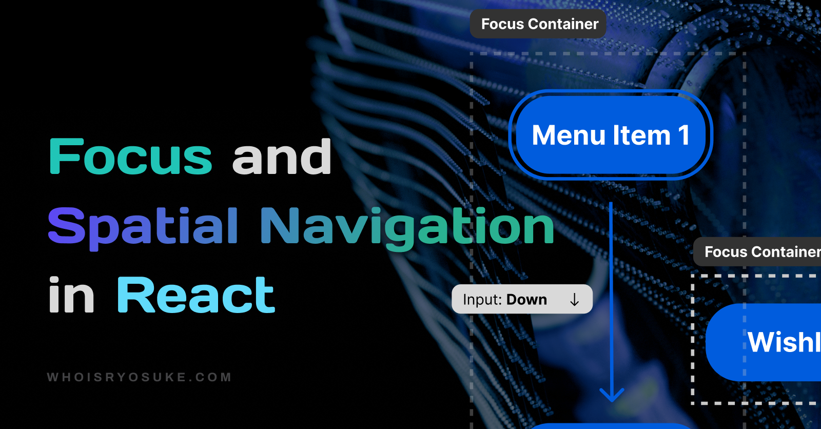 Focus And Spatial Navigation In React